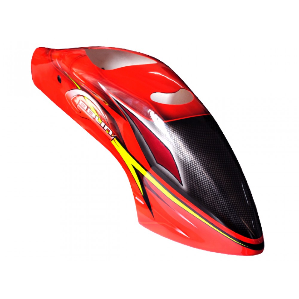 Airbrush Fiberglass Red Devil Canopy - GOBLIN 630/700