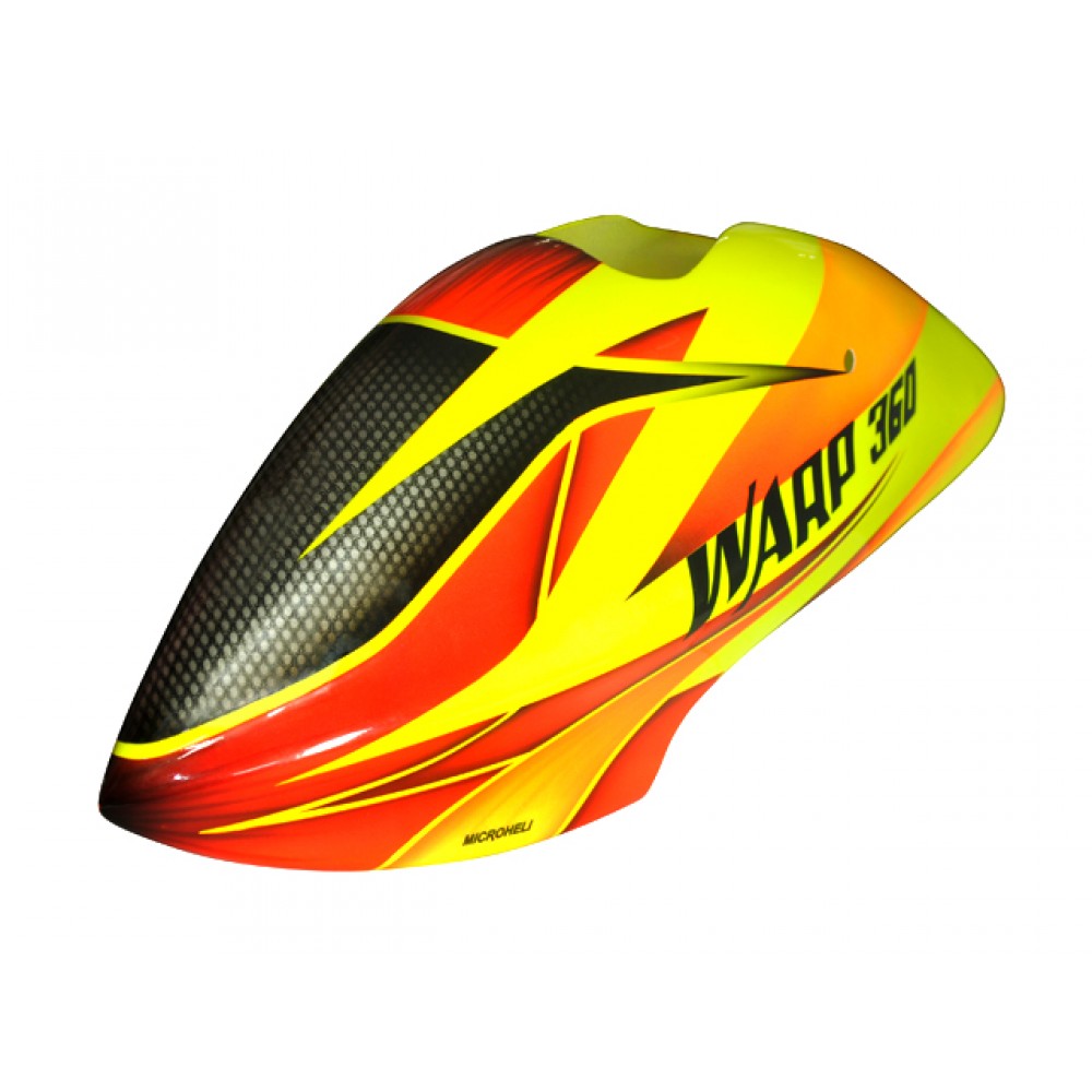 Airbrush Fiberglass F1 Racing Canopy - WARP 360