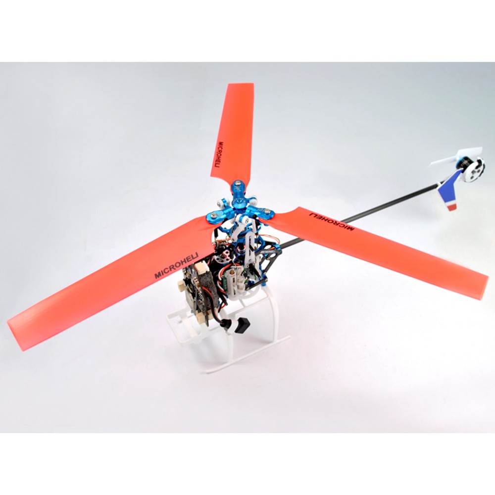 CNC Triple Red Blades Conversion set (BLUE) - BLADE MCPXBL / BL2